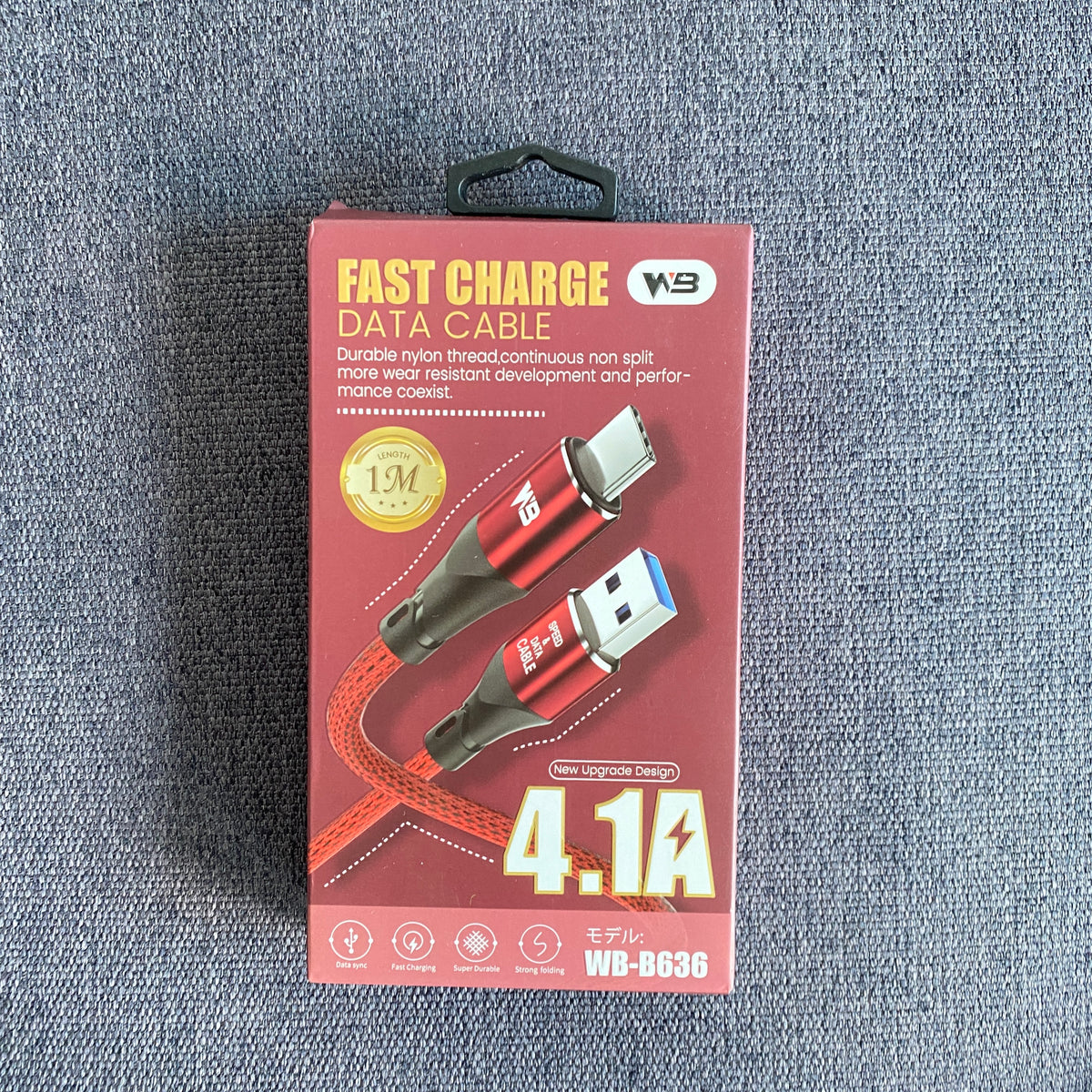 WB Fast Charging Data Cable USB to Type - C – 33 Petals & Co.